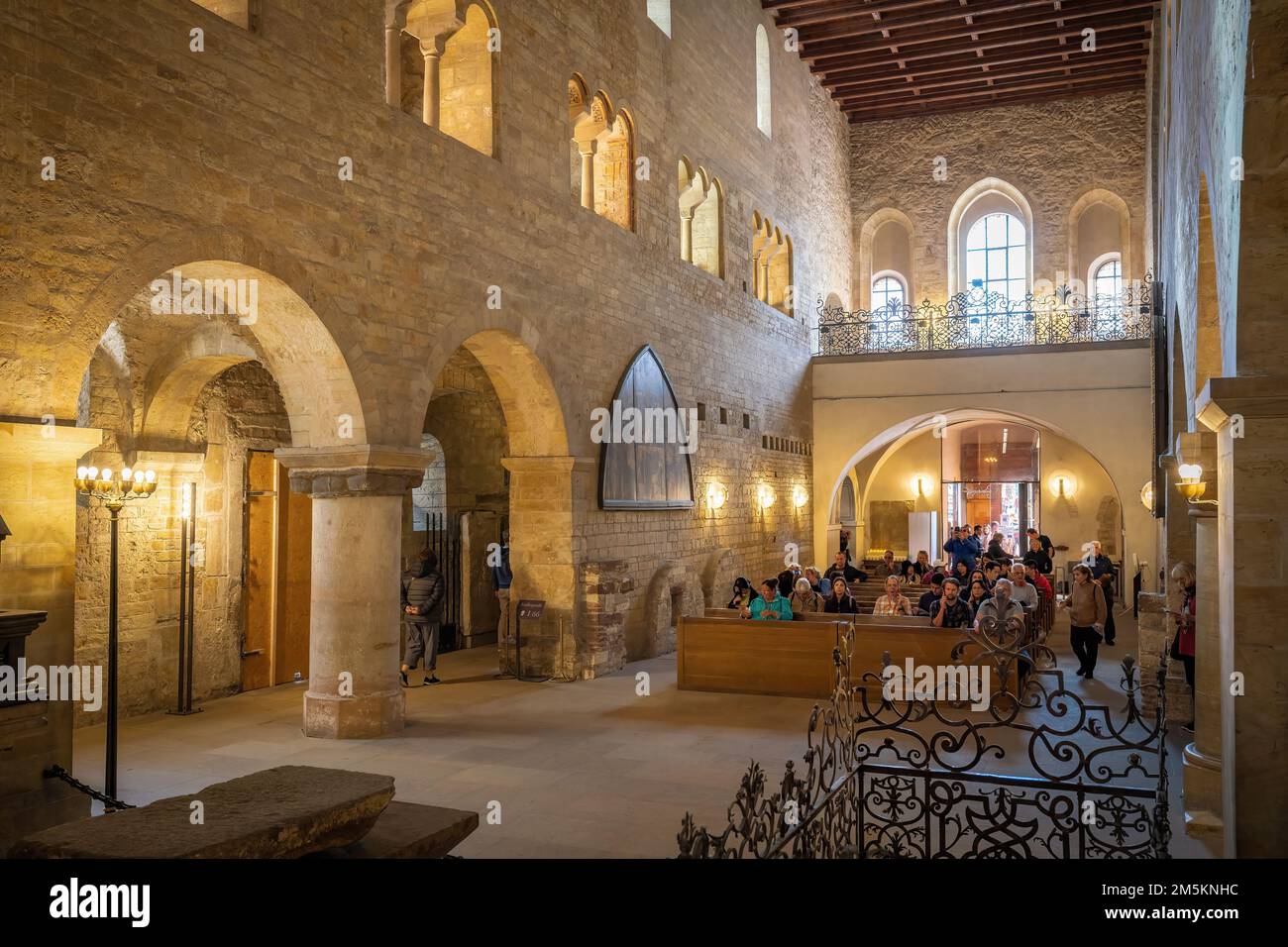 St. George Basilica Interior at Prague Castle - Prague, Czech Republic Stock Photo - Alamy
