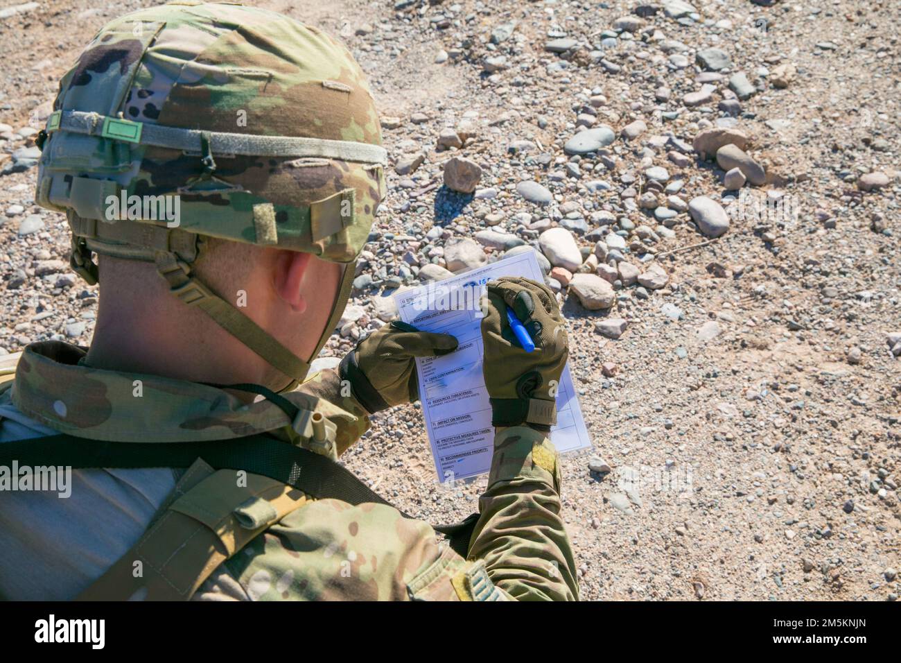 U.S. Army 2nd Lt. Jackson Garber with A Company, 1-158th Infantry ...