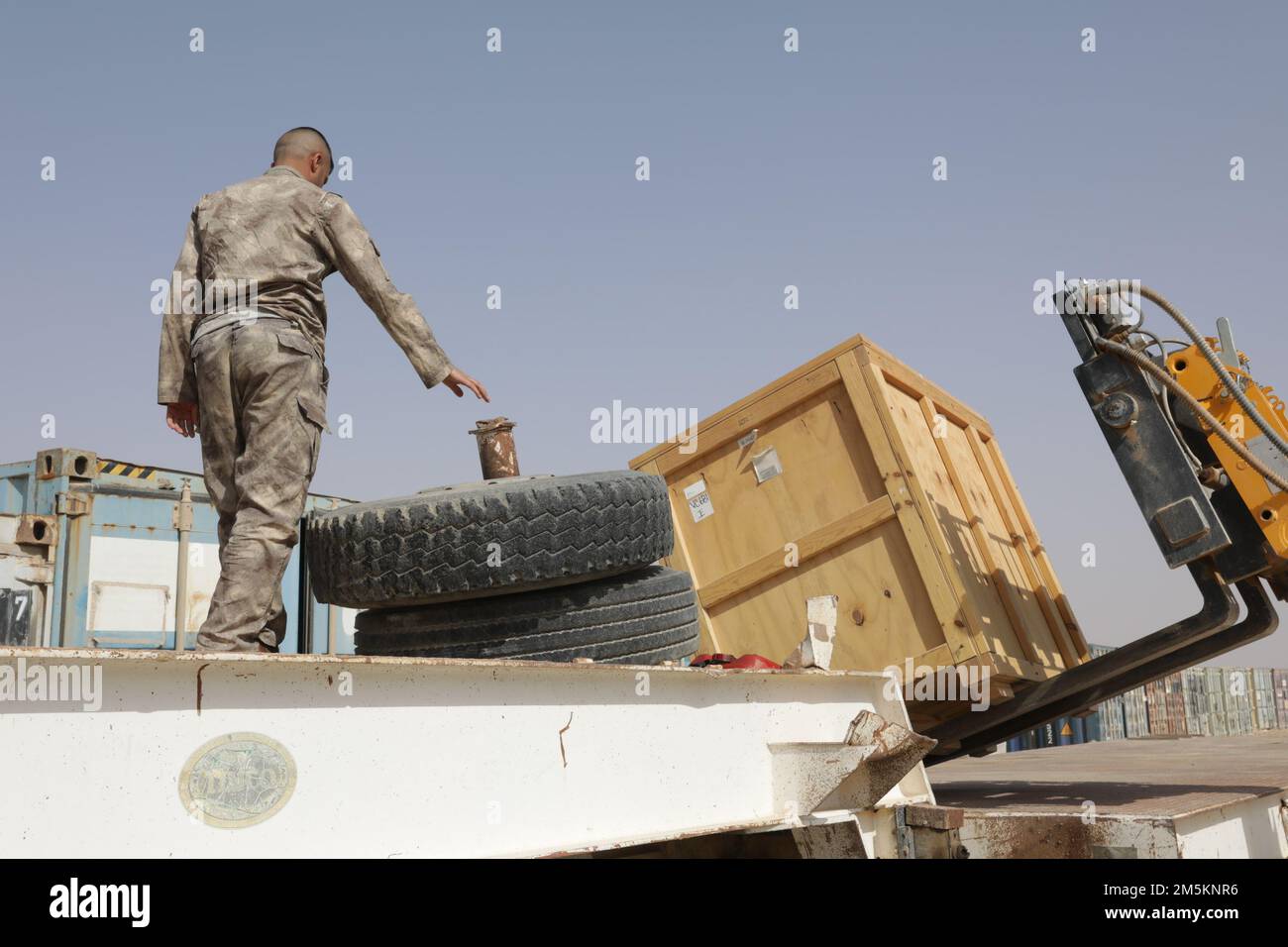 Iraqi border guard forces hi-res stock photography and images - Alamy