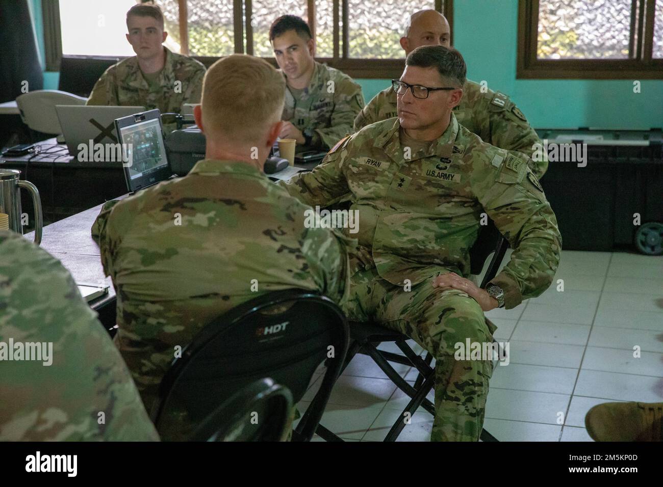 U.S. Army Maj. Gen. Joseph A. Ryan, the commanding general of the 25th ...
