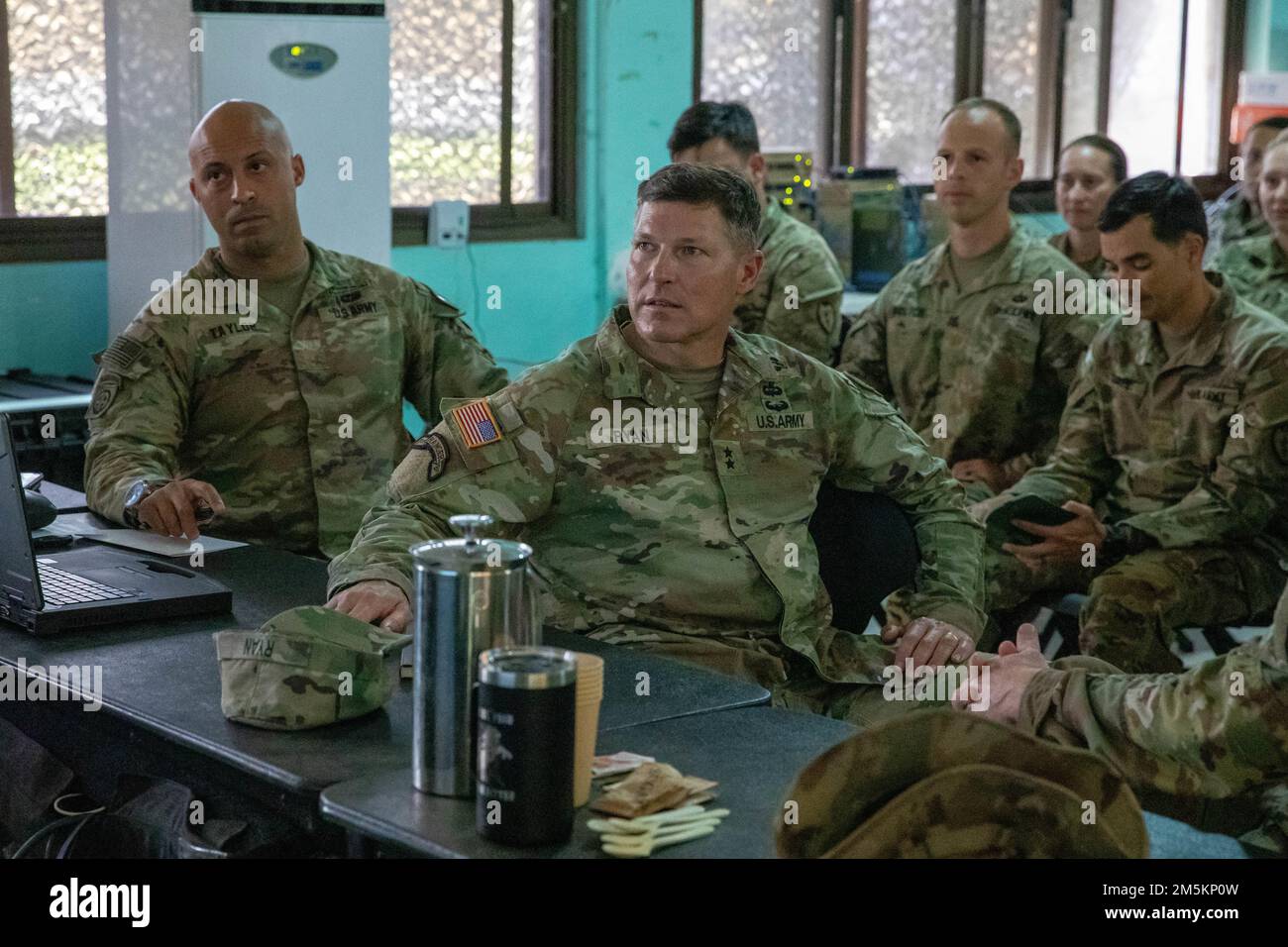 U.S. Army Maj. Gen. Joseph A. Ryan, the commanding general of the 25th ...