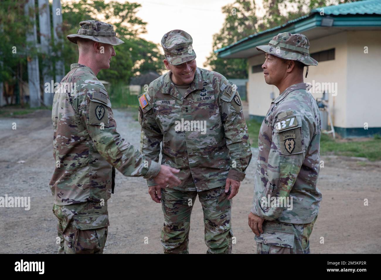 U.S. Army Maj. Gen. Joseph A. Ryan, the commanding general of the 25th ...