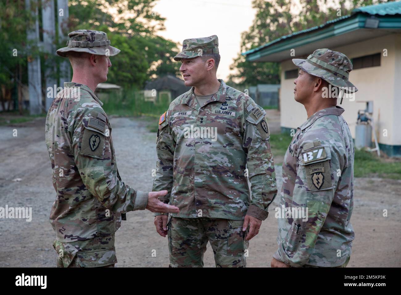 U.S. Army Maj. Gen. Joseph A. Ryan, the commanding general of the 25th ...