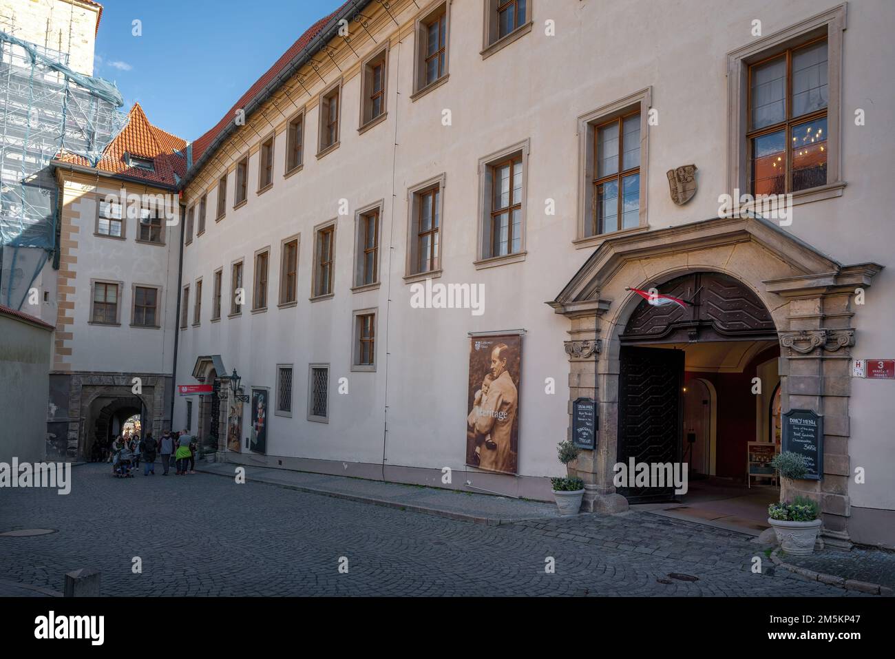 Lobkowicz Palace at Prague Castle - Prague, Czech Republic Stock Photo ...