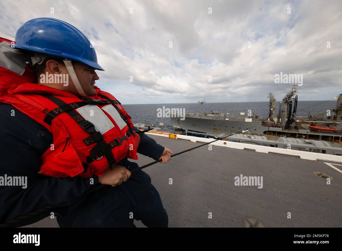 Boatswain's Mate Seaman Julio Agostolaureano, from Caguas, Puerto Rico ...