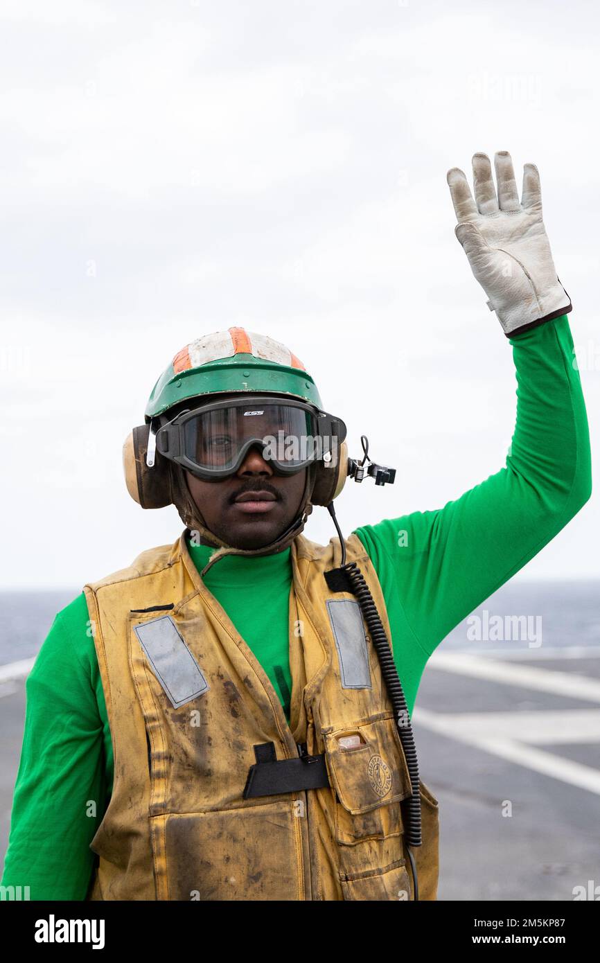 Aviation Boatswain's Mate (Equipment) 1st Class Gabriel Cooper, from ...