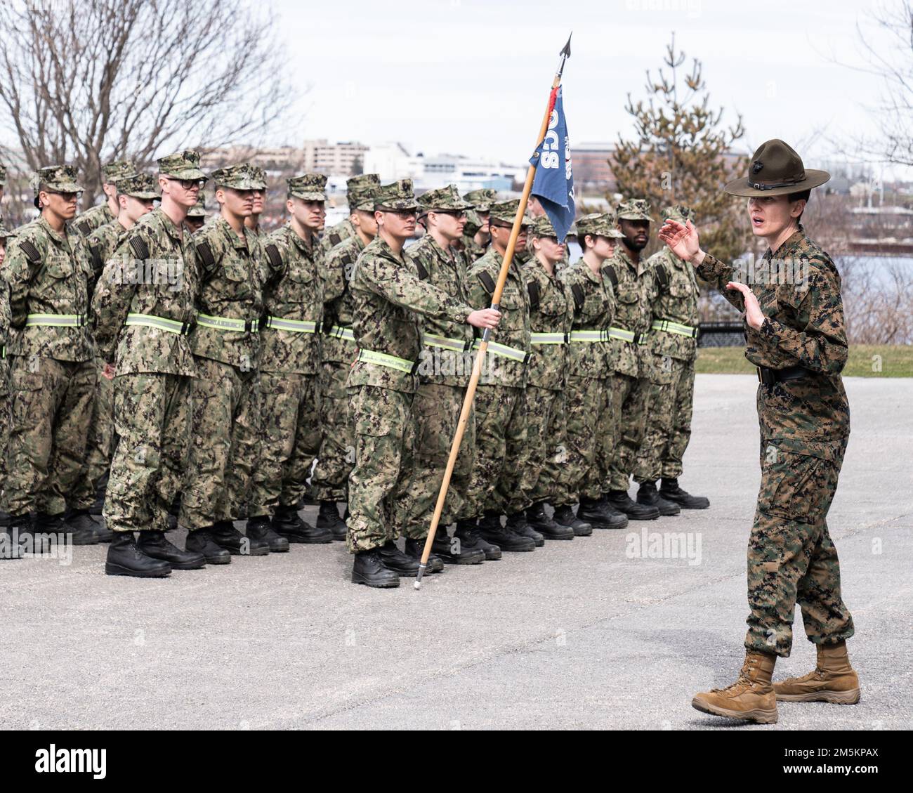 220323-N-TE695-0016 NEWPORT, R.I. (March 23, 2022) Gunnery Sgt. Kayla ...