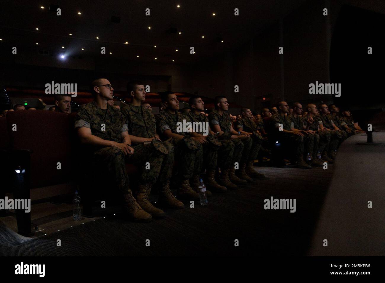 New Marines with India Company, 3rd Recruit Training Battalion ...