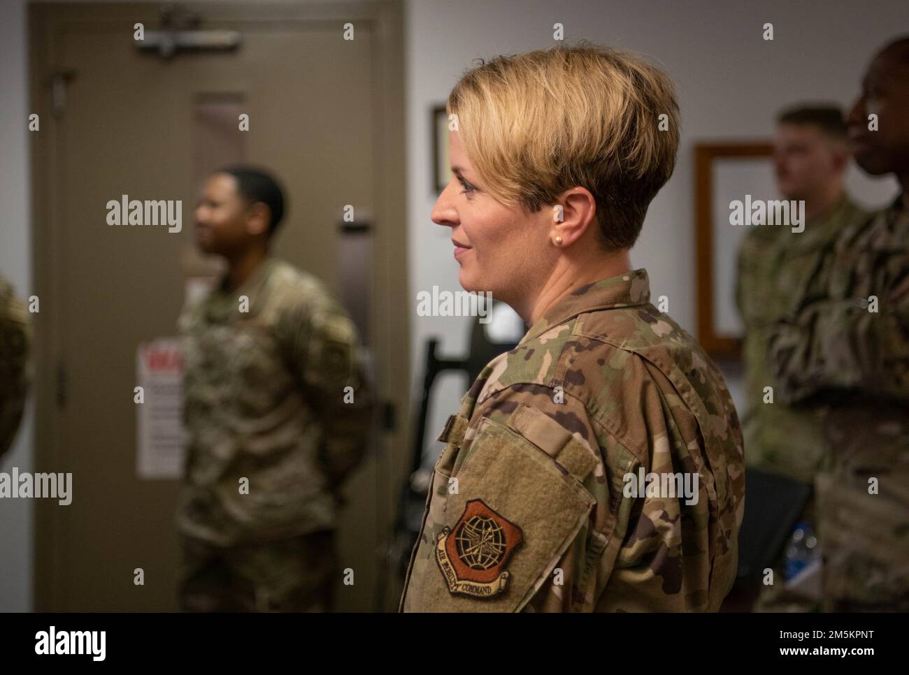 U.S. Air Force Chief Master Sgt. Rebecca Bateman, 628th Air Base Wing ...