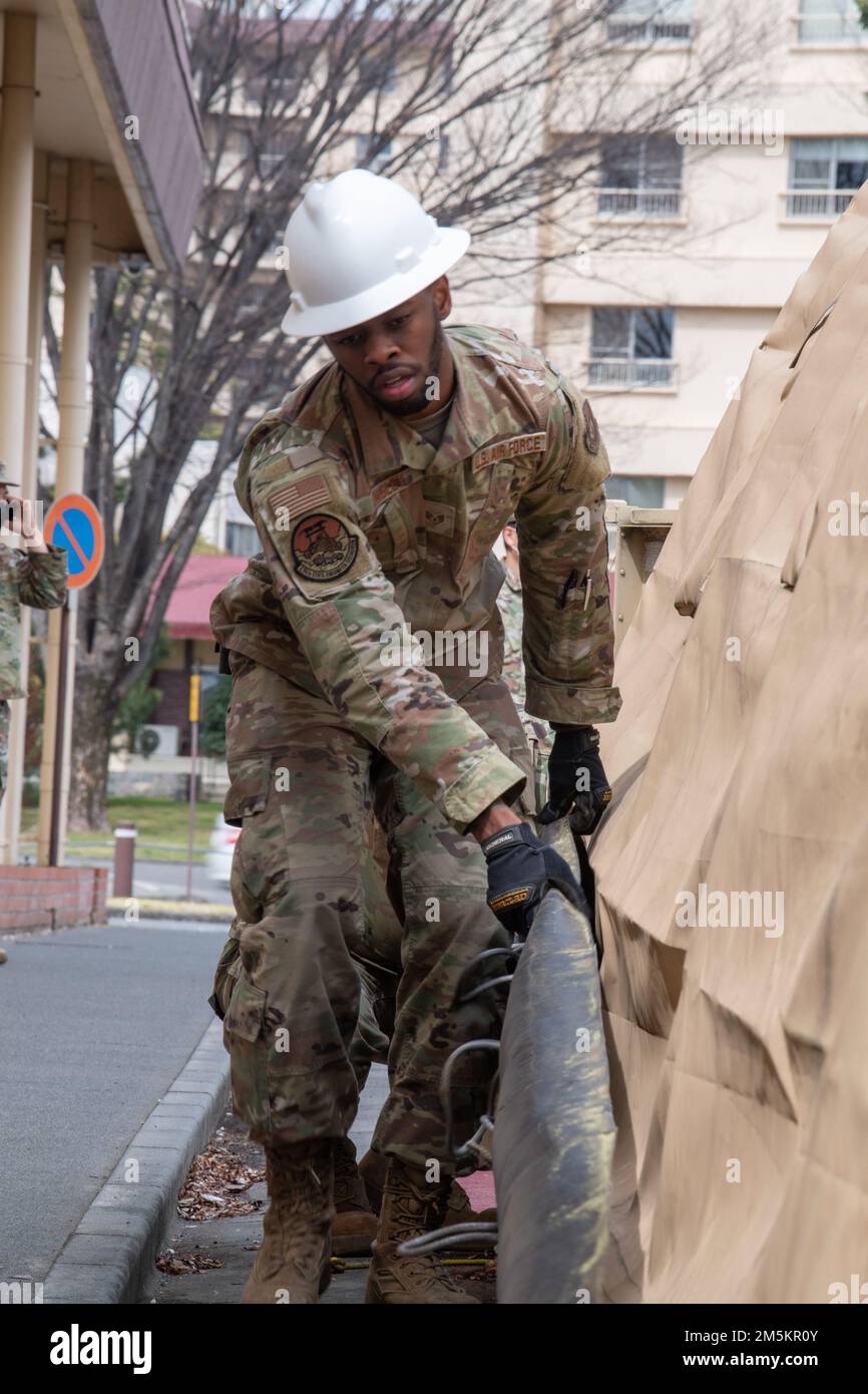 Staff Sgt. Jerel Ensley, 512th Civil Engineer Squadron structural ...