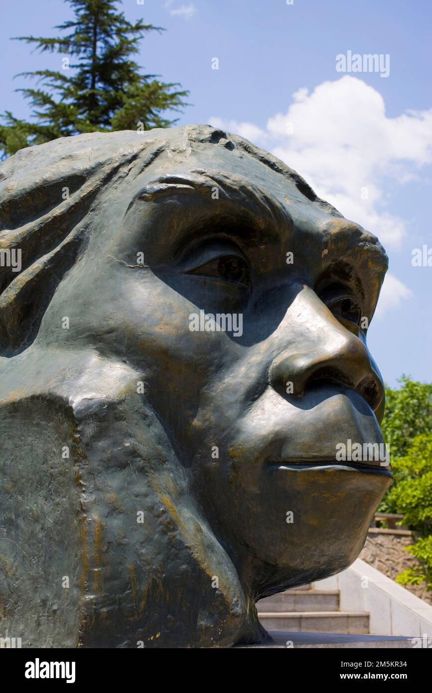 Museum for Zhoukoudian Ruins of Peking Man Stock Photo - Alamy