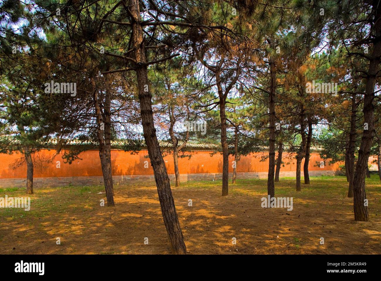 Western Imperial Tombs of the Qing Dynasty Stock Photo - Alamy