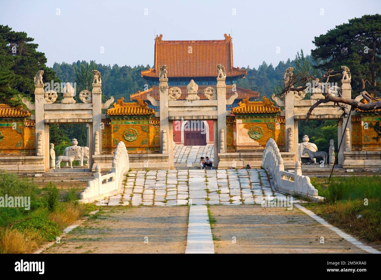 Western Imperial Tombs of the Qing Dynasty Stock Photo - Alamy