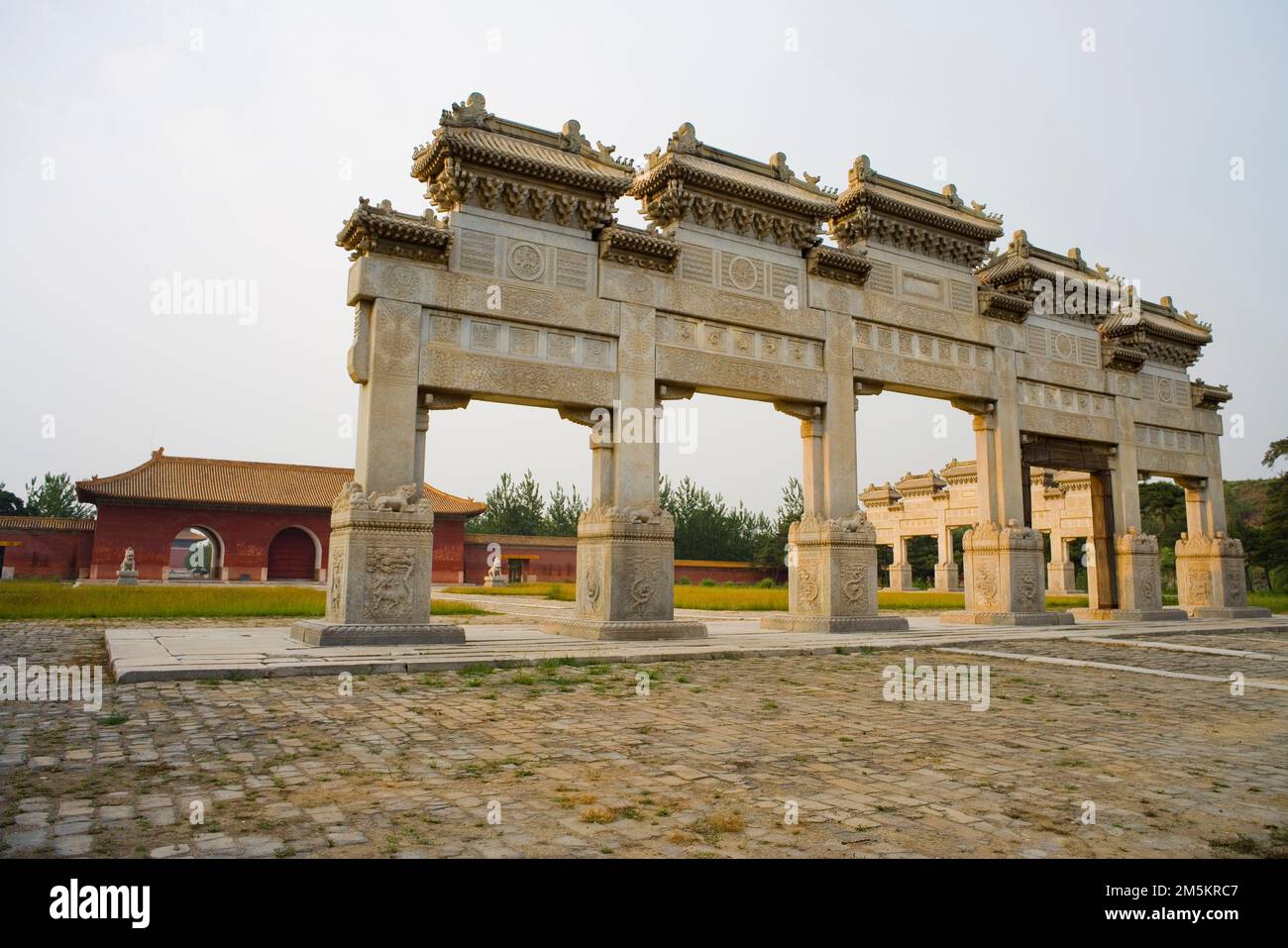 Western Imperial Tombs of the Qing Dynasty Stock Photo - Alamy