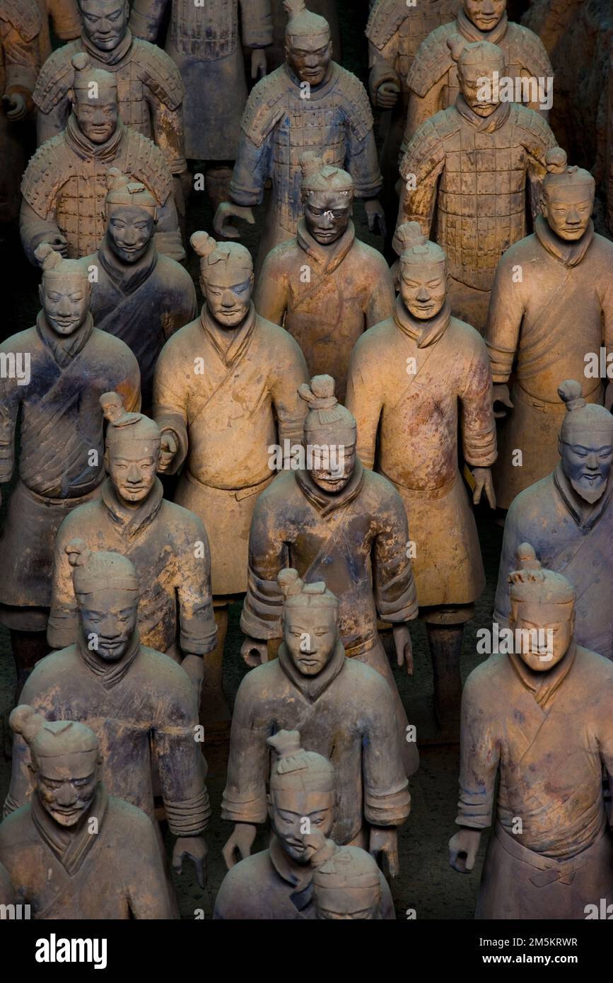 the Emperor Qin's Terra-cotta Warriors,Terra-cotta,Terracotta,Terra ...