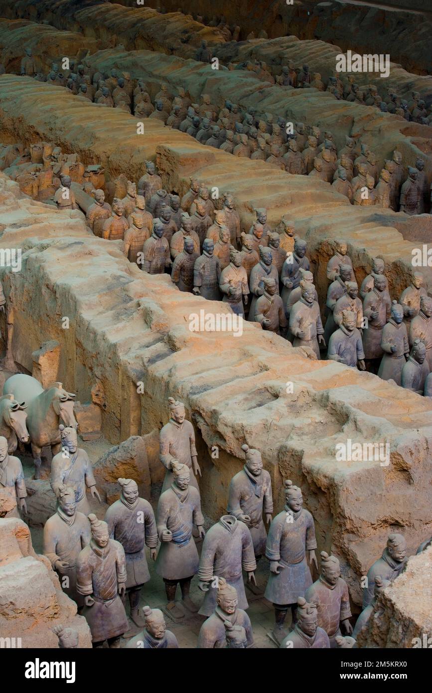 the Emperor Qin's Terra-cotta Warriors,Terra-cotta,Terracotta,Terra ...