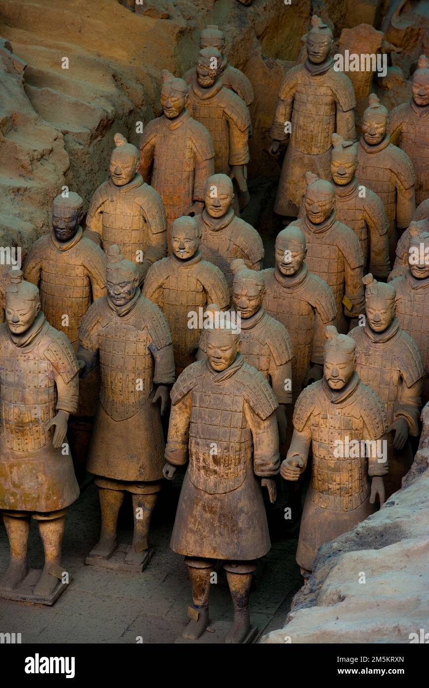 the Emperor Qin's Terra-cotta Warriors,Terra-cotta,Terracotta,Terra ...