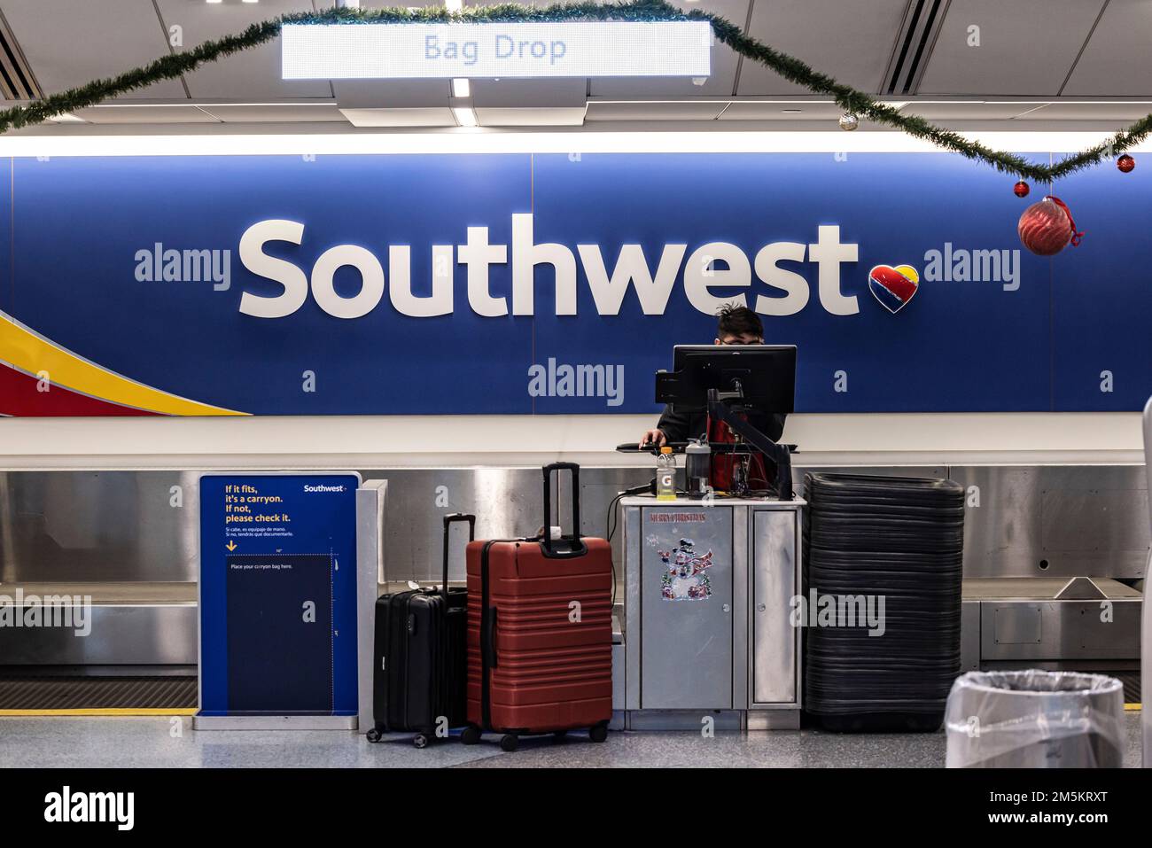Los Angeles, USA. 29th Dec, 2022. Southwest Airlines still experiencing ...
