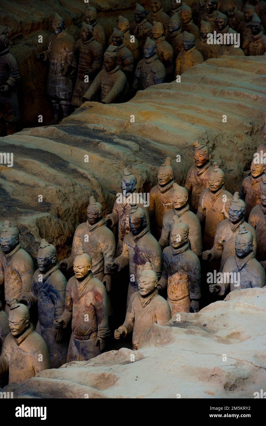 the Emperor Qin's Terra-cotta Warriors,Terra-cotta,Terracotta,Terra ...