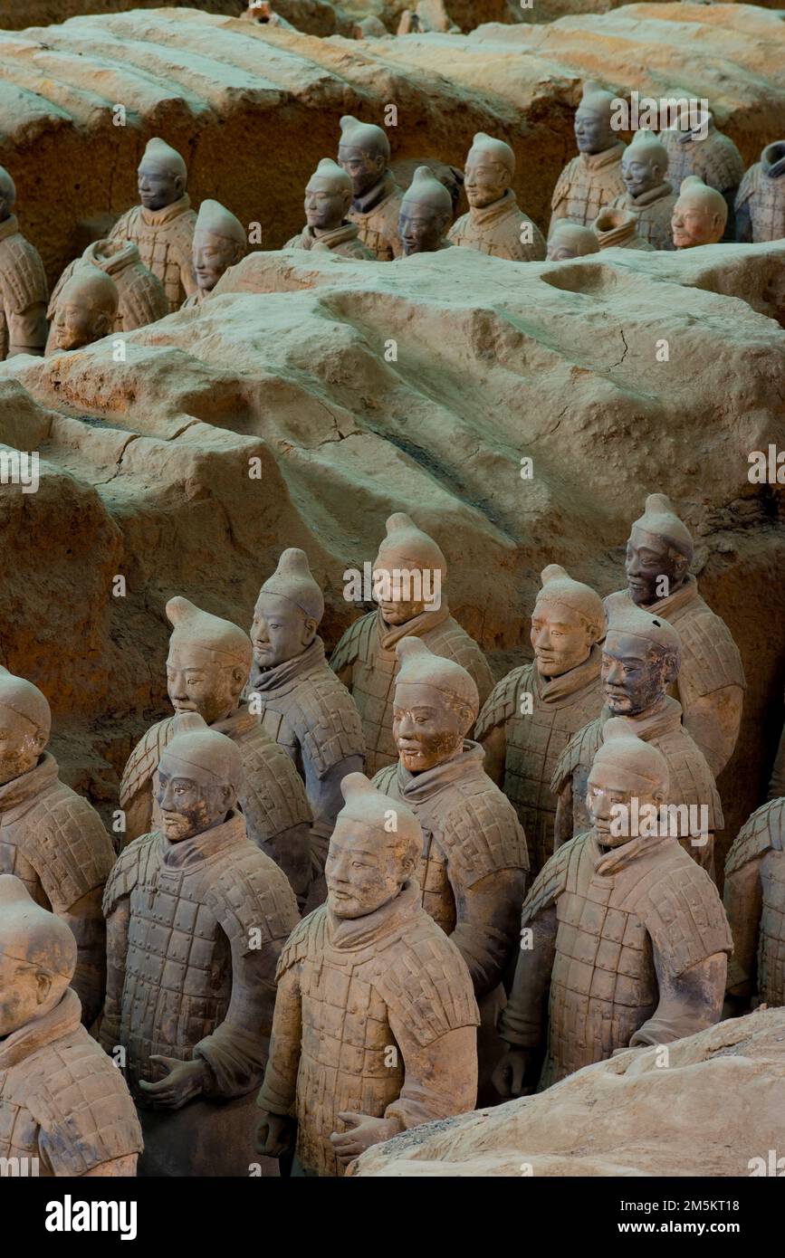 the Emperor Qin's Terra-cotta Warriors,Terra-cotta,Terracotta,Terra ...