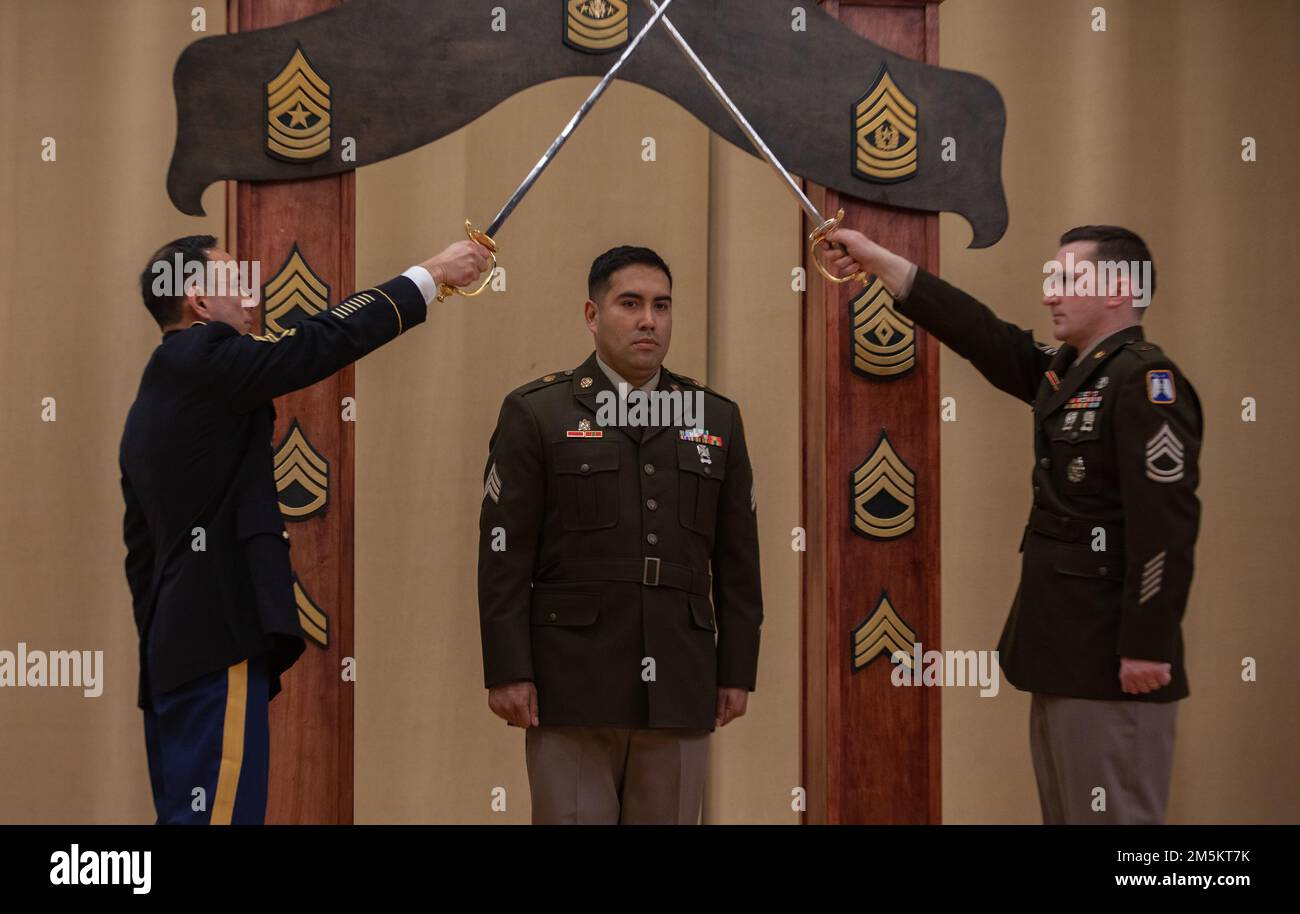 Nco induction ceremony hi-res stock photography and images - Alamy