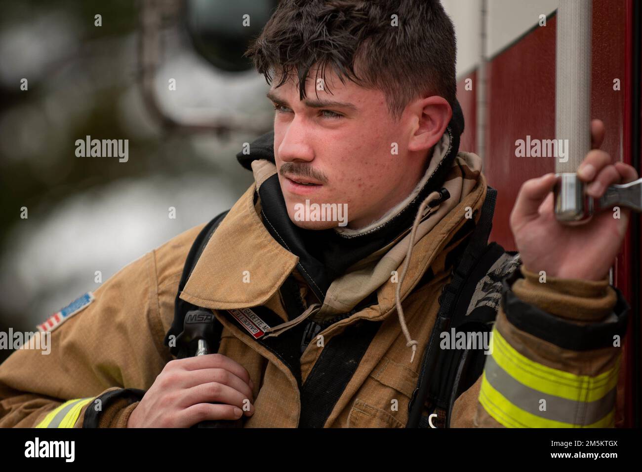 U.S. Air Force Airman 1st Class Mathew Gaudette, 375th Civil Engineer ...
