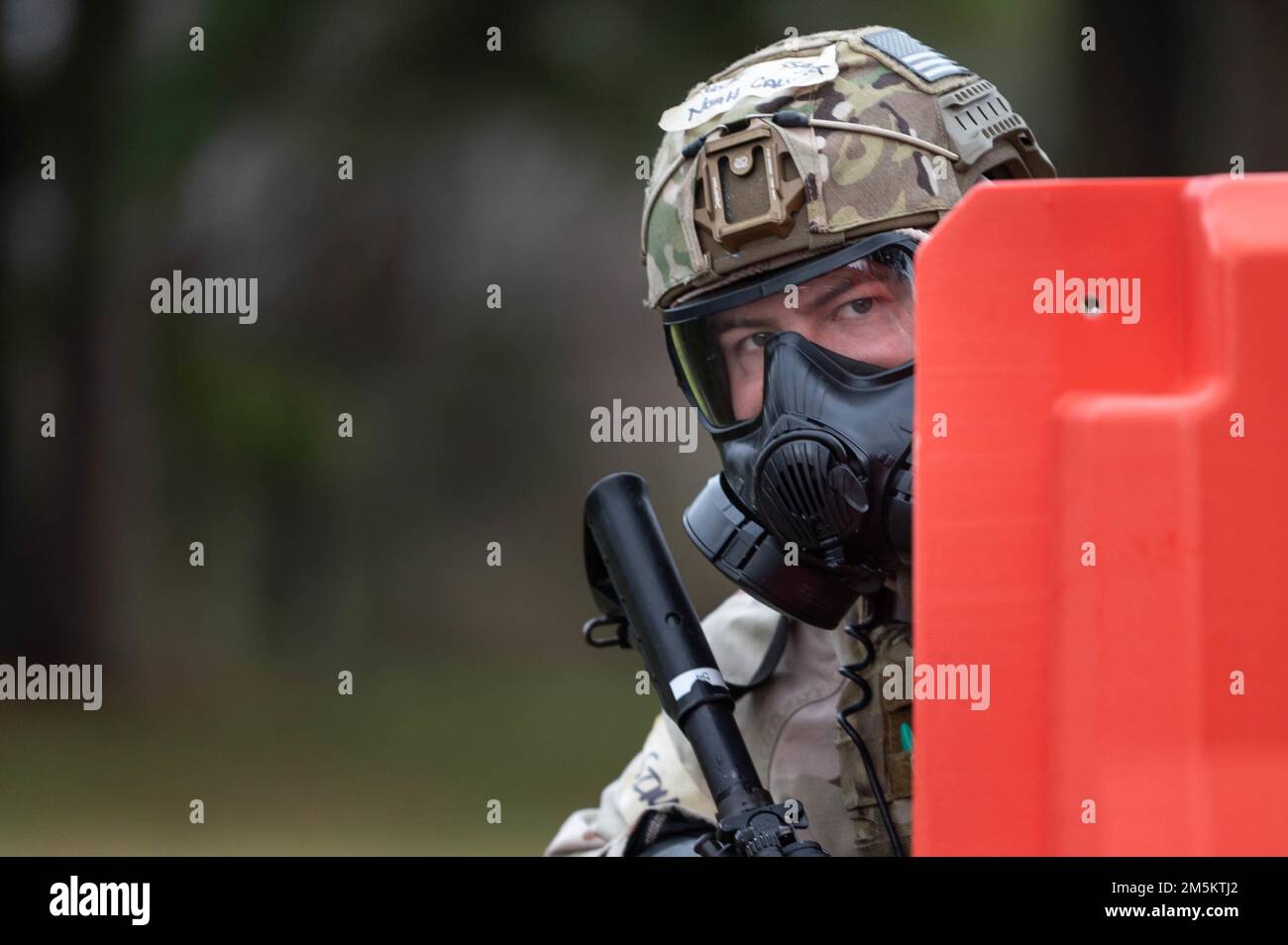 U.S. Air Force Staff Sgt. Noah Calvert, 375th Security Forces Squadron ...