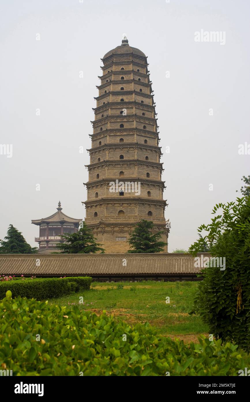 the Famen Temple,Xi'an Stock Photo - Alamy