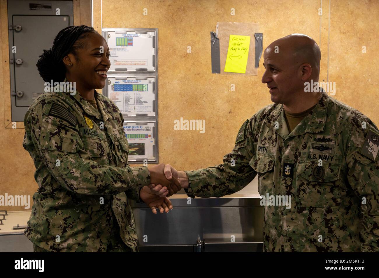 220323-N-OX029-1023 NORFOLK (March 23, 2022) - Master-at-Arms 2nd Class ...