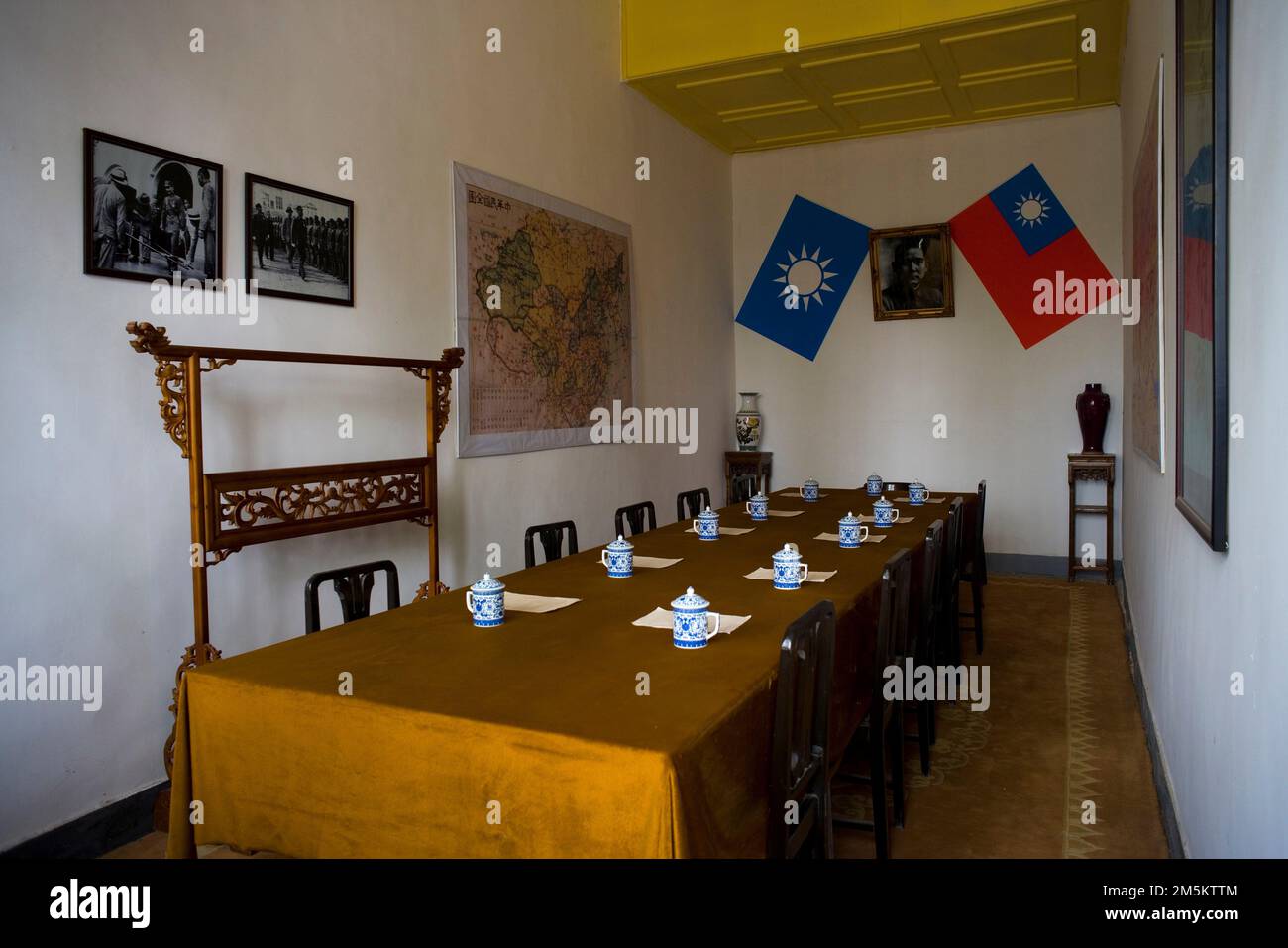 Former residence of jiangjieshi in hua qing palace hi-res stock ...