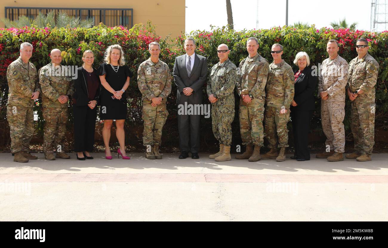 Matthew H. Tueller, the U.S. Ambassador to Iraq and Gen. Richard D ...