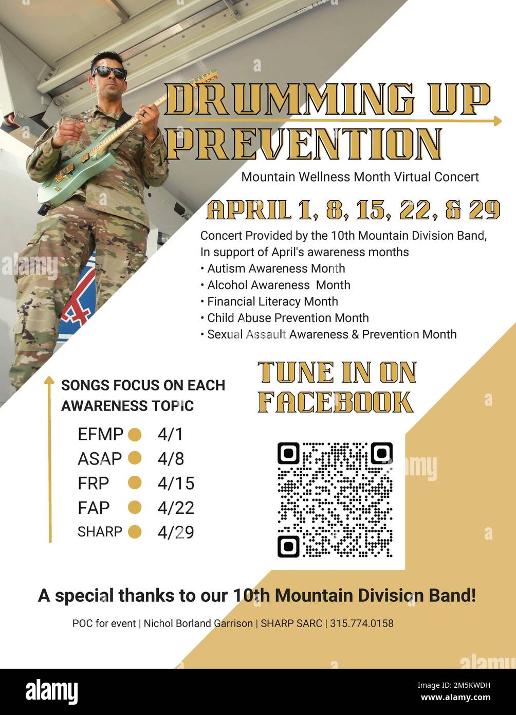 Drumming Up Prevention is one of the many ways that the Fort Drum ...