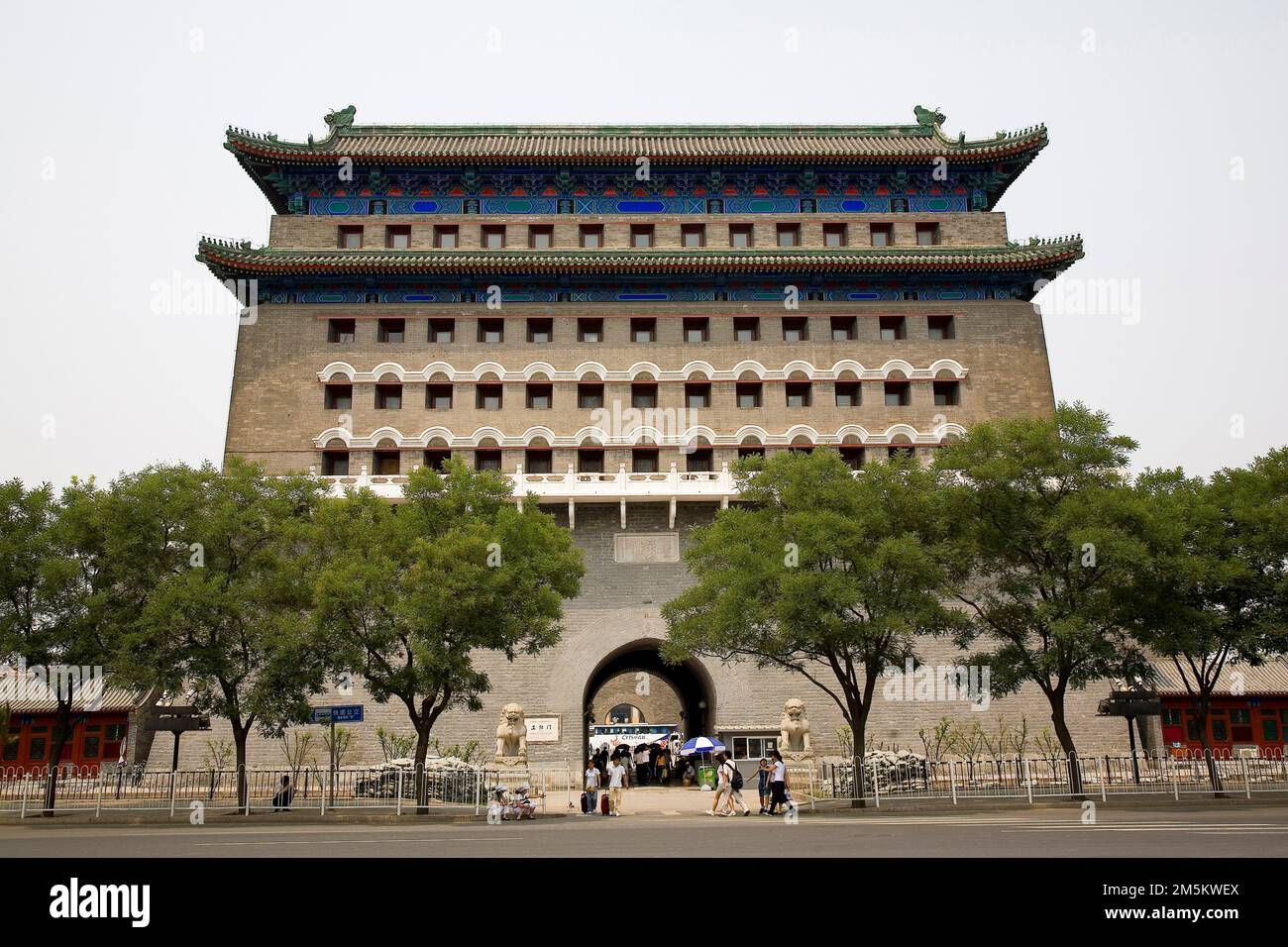 The Facing Gate,commonly the Southern Gate,Beijing Stock Photo - Alamy