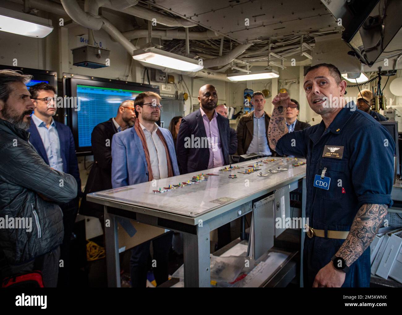 220323-N-SY758-1046 NAVAL STATION NORFOLK (March 23, 2022) Lt. Cmdr ...