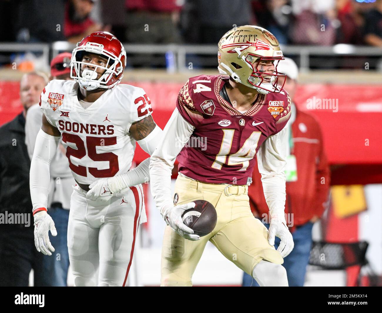 December 29 2022 Florida State Seminoles Wide Receiver Johnny Wilson