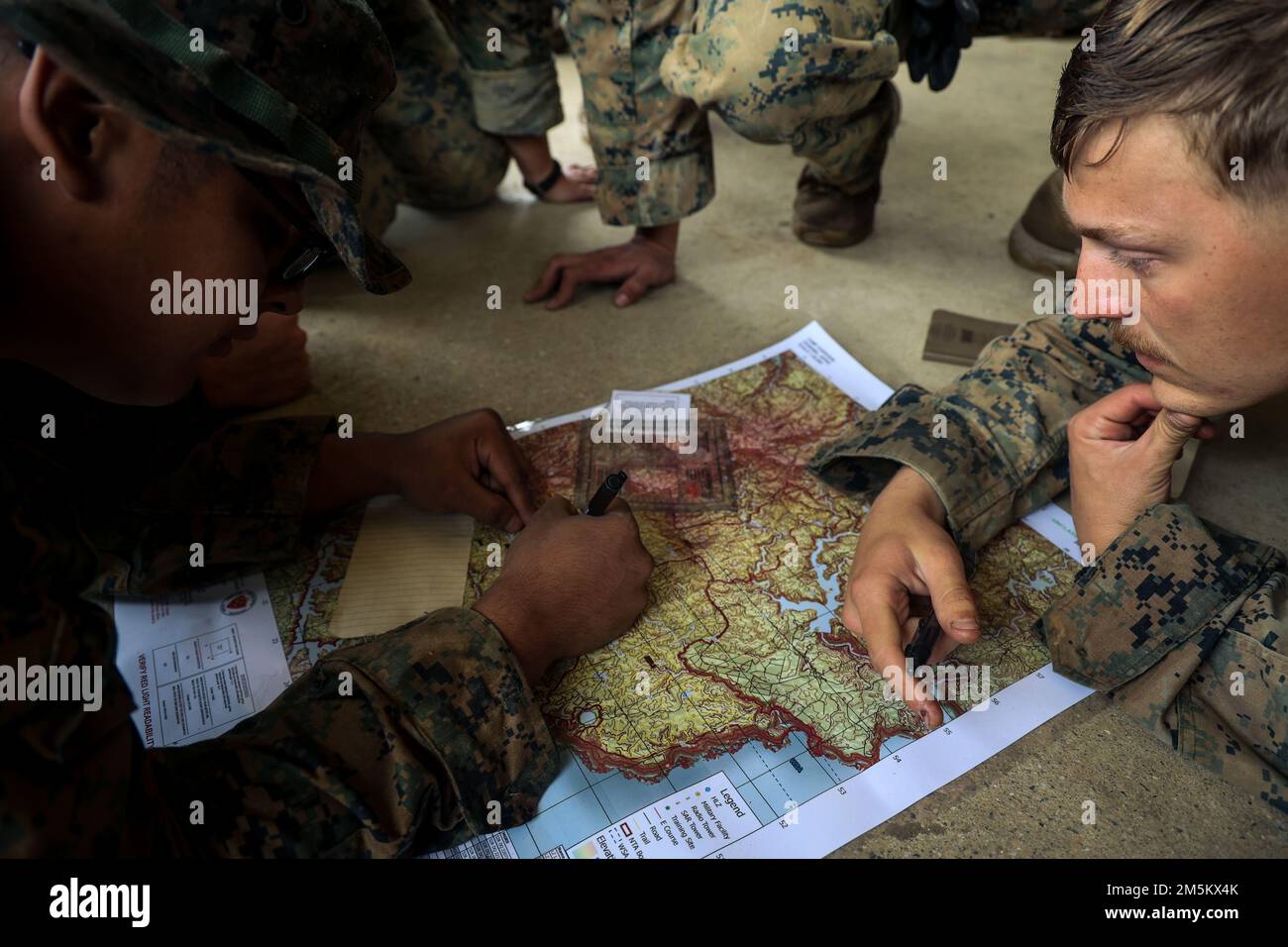 Jungle operations training center map hi-res stock photography and ...