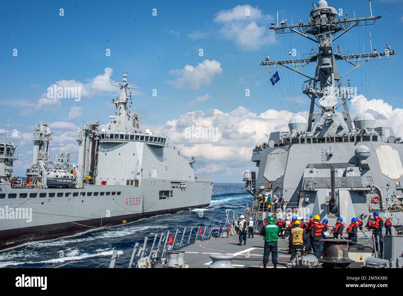 Vulcano class logistic support ship hi-res stock photography and images ...