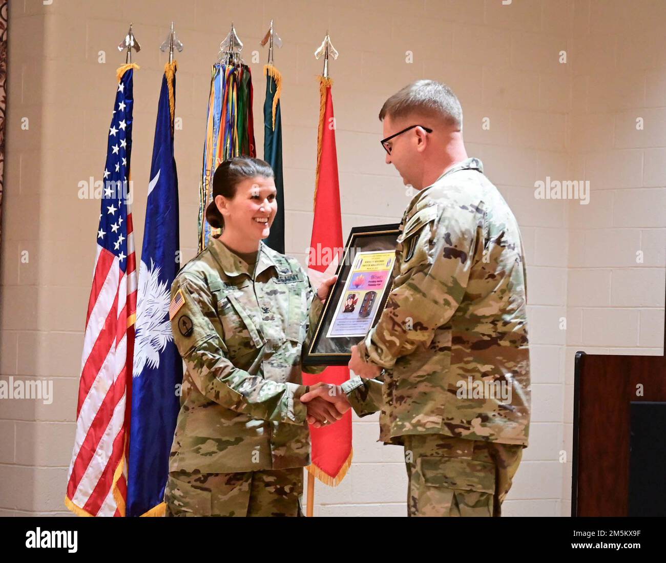 Col. Mark E. Huhtenen, commander of the 193rd Infantry Brigade ...