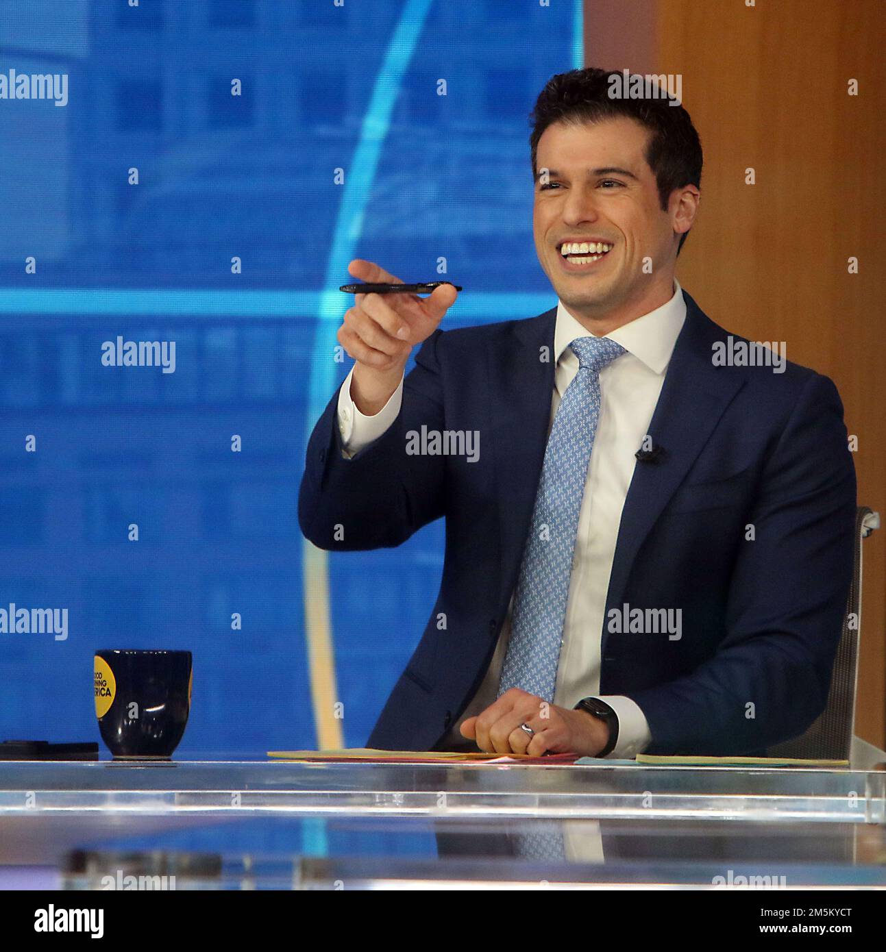 ‘Good Morning America’ Cast -PICTURED: Gio Benitez -LOCATION: New York ...