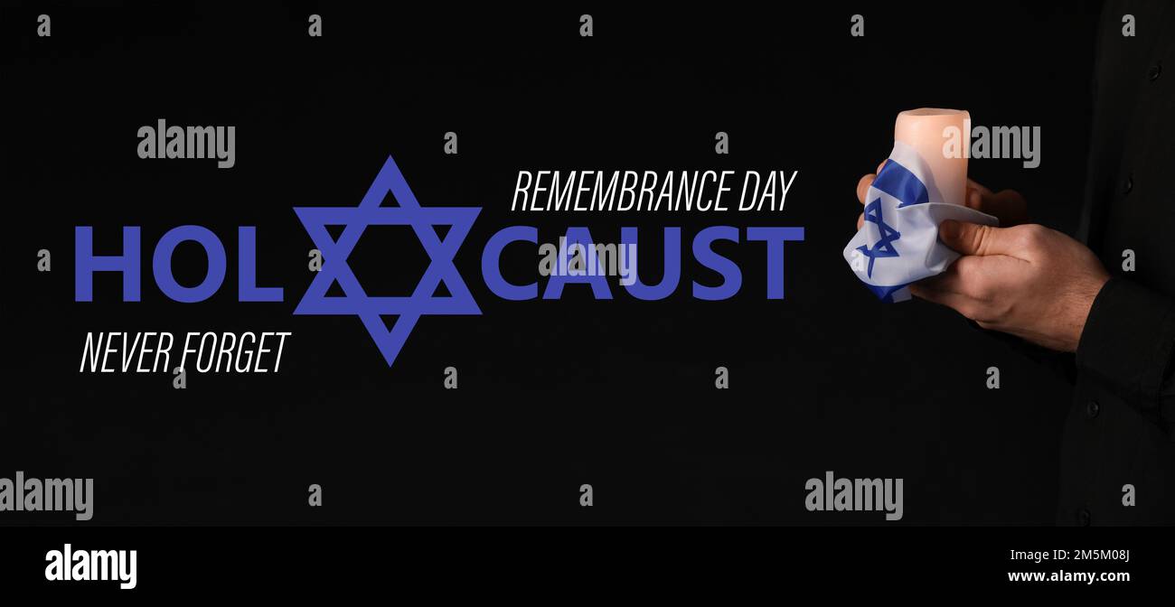 Banner for International Holocaust Remembrance Day with Jewish man ...