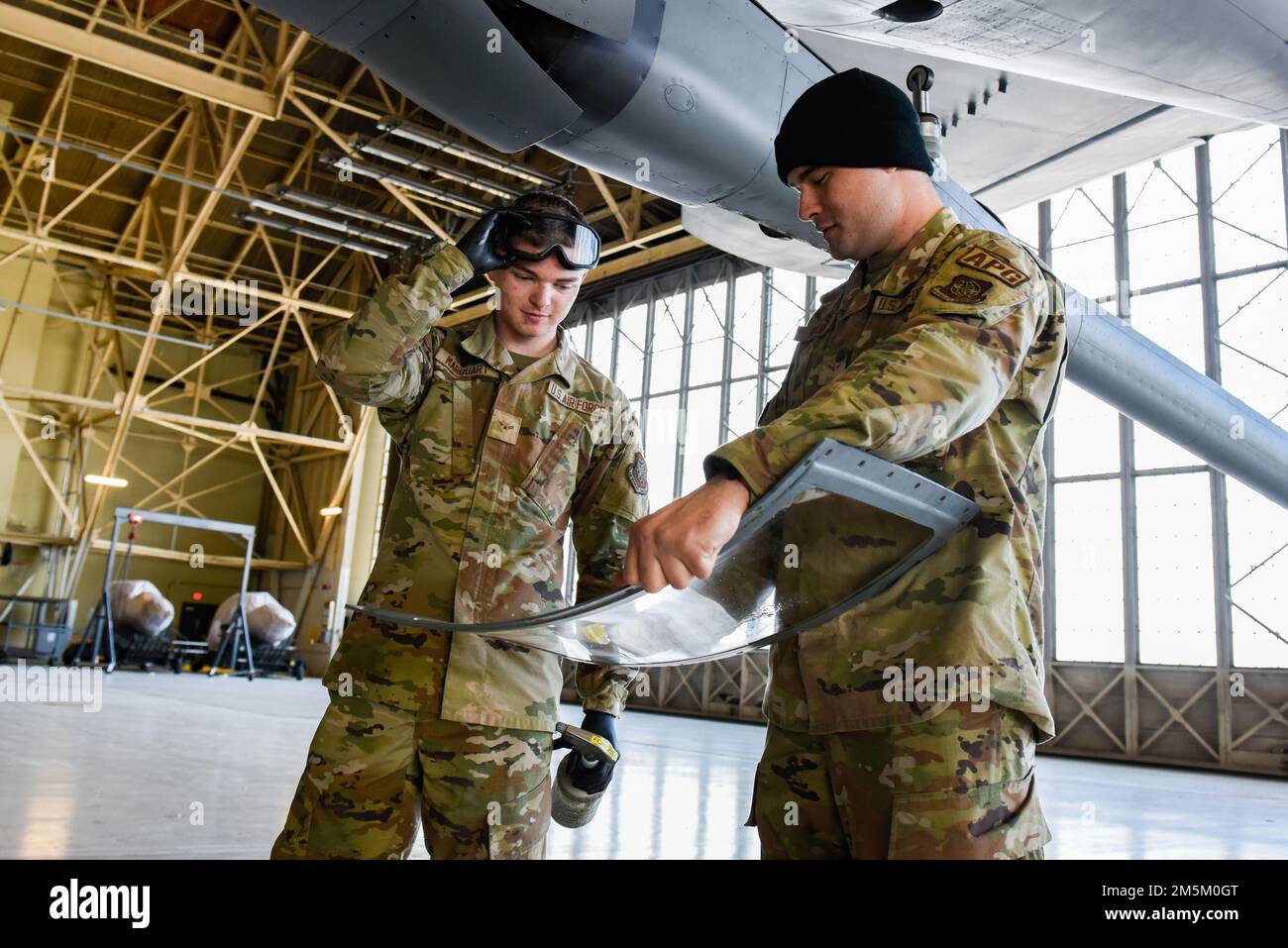 U.S. Air Force Airman 1st Jacob Marquart, 92nd Aircraft Maintenance ...