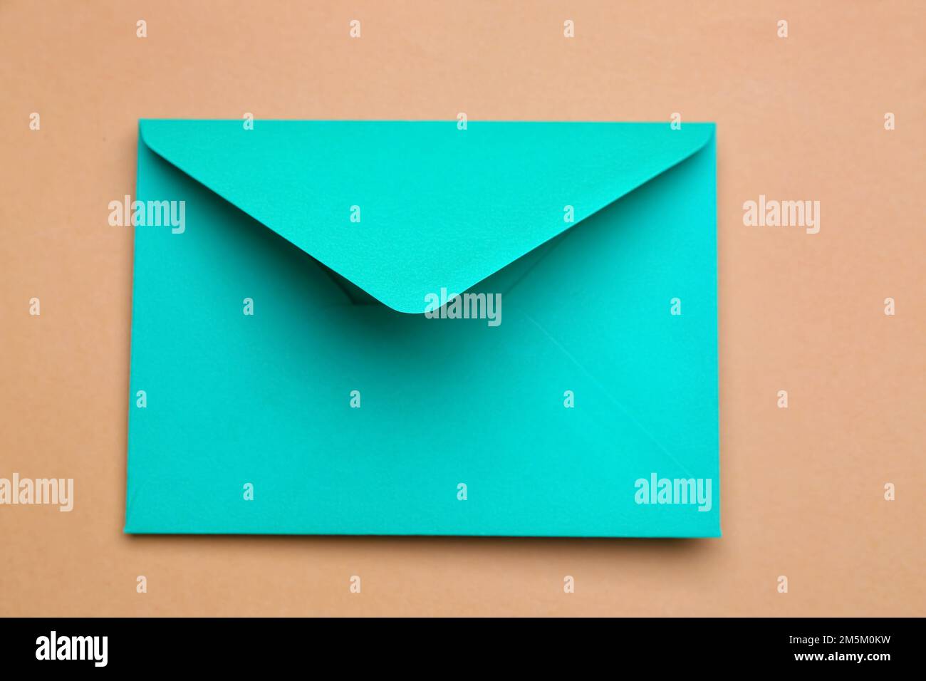 Colorful envelope on color background Stock Photo - Alamy