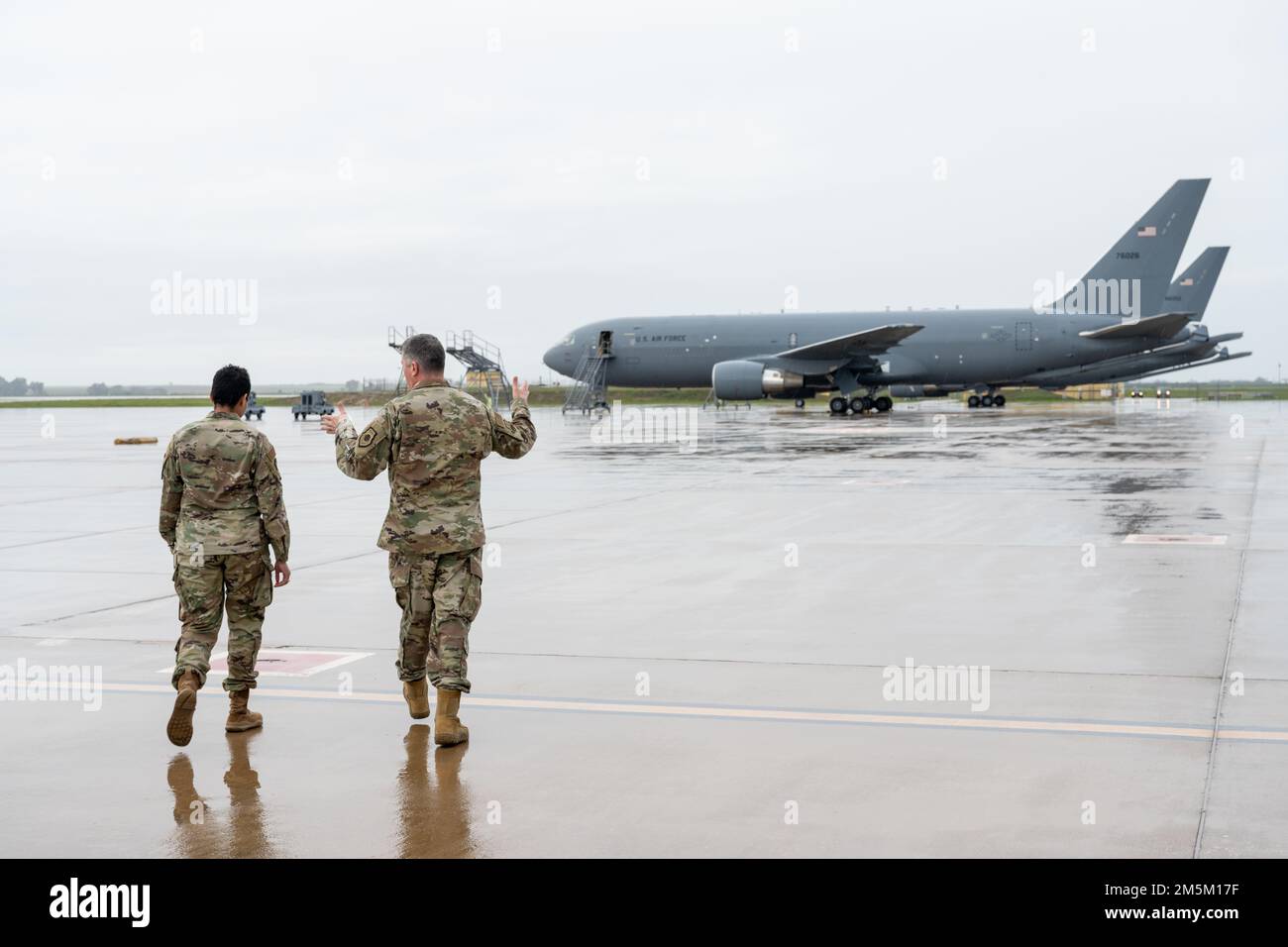 Col Dawson Brumbelow, 521st Air Mobility Operations Group commander ...