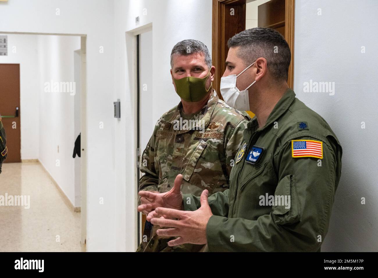 Lieutenant Colonel Joshua Moores, ECE 2203 detachment commander ...