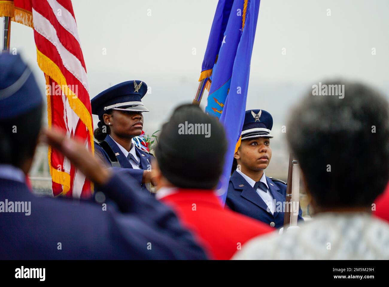 Cadet Fourth Class Chloe Scott and Cadet Fourth Class Blessing Lockwood ...