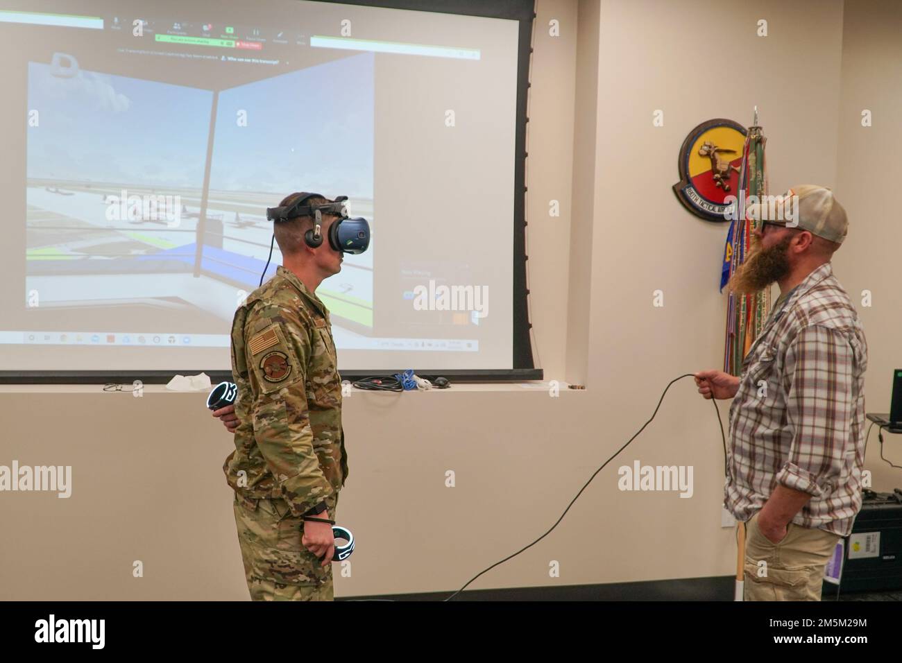 Tech. Sgt. Michael Jacobs, an air traffic controller assigned to the ...