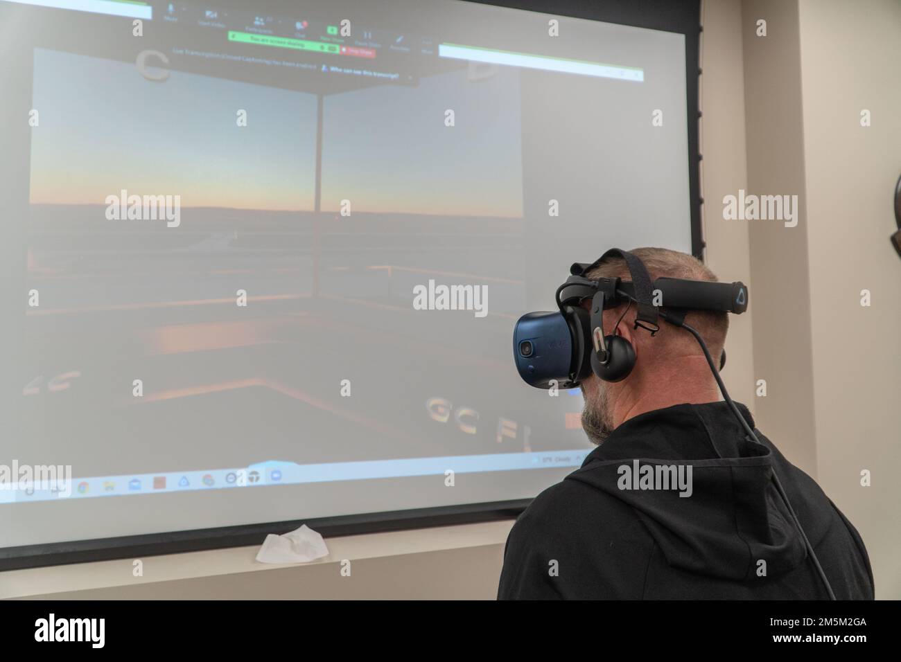 George Gregson, an air traffic controller assigned to the 241st Air ...