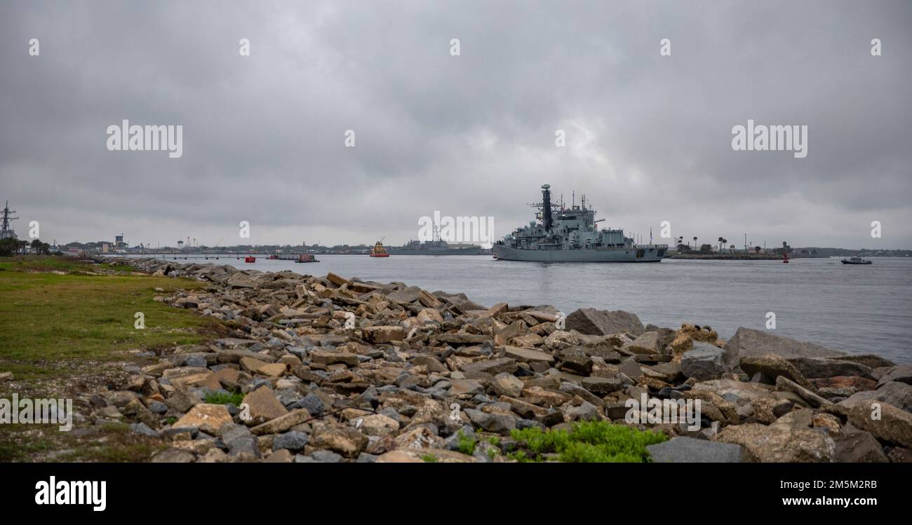 NAVAL STATION MAYPORT, Fla. - (Mar. 24th, 2022) – The Royal Navy ...