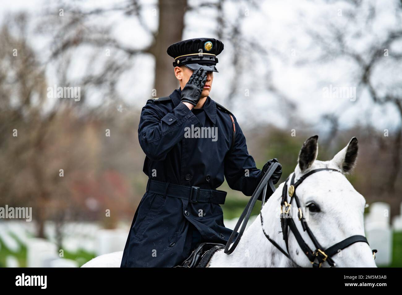 The 3d U.S. Infantry Regiment (the Old Guard) Caisson Platoon supports ...