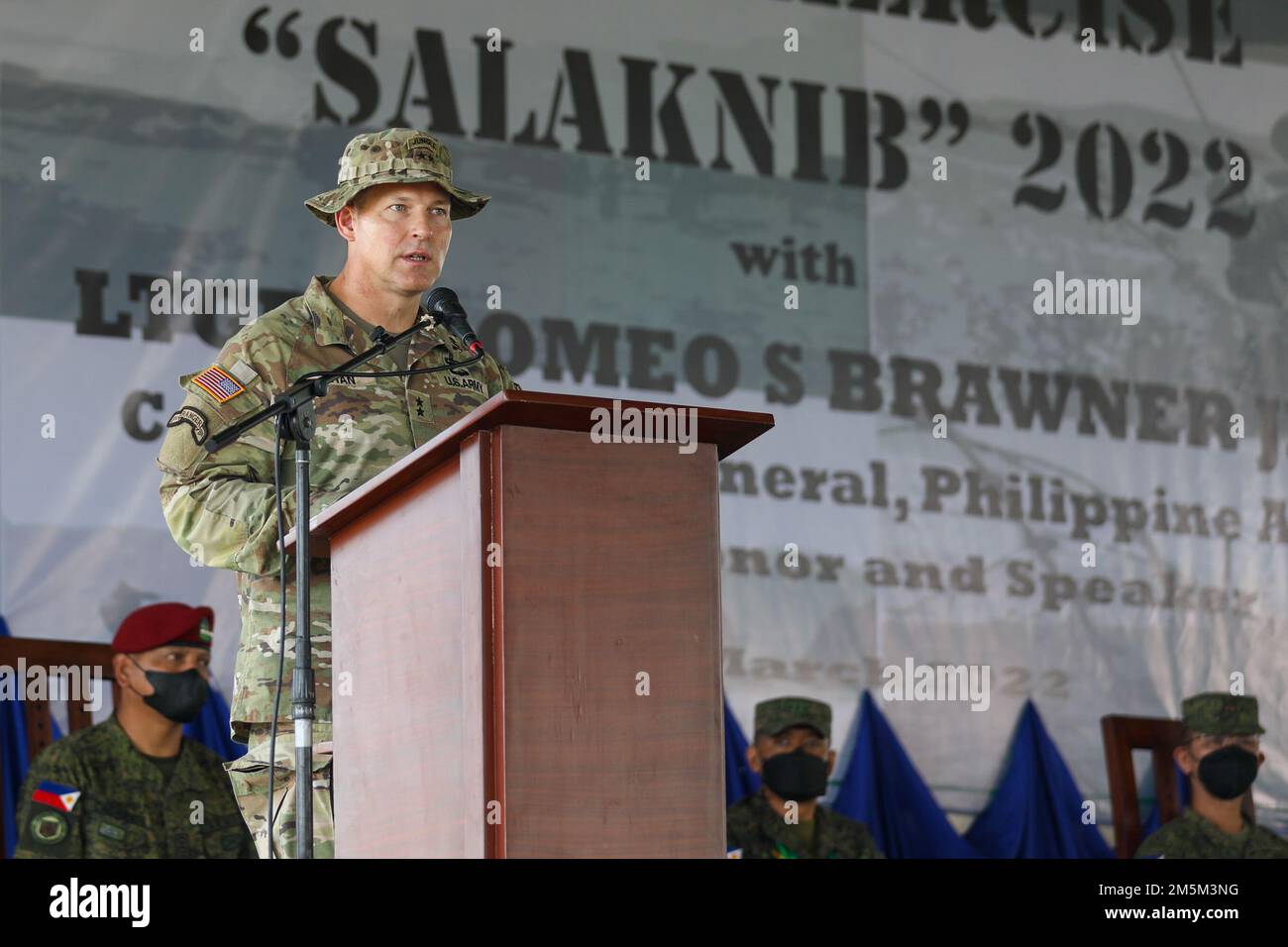U.S. Army Maj. Gen. Joseph Ryan, the commanding general of the 25th ...